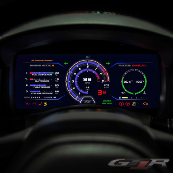 GT1R MoTeC C1212 Dash Kit - T1 Race Development