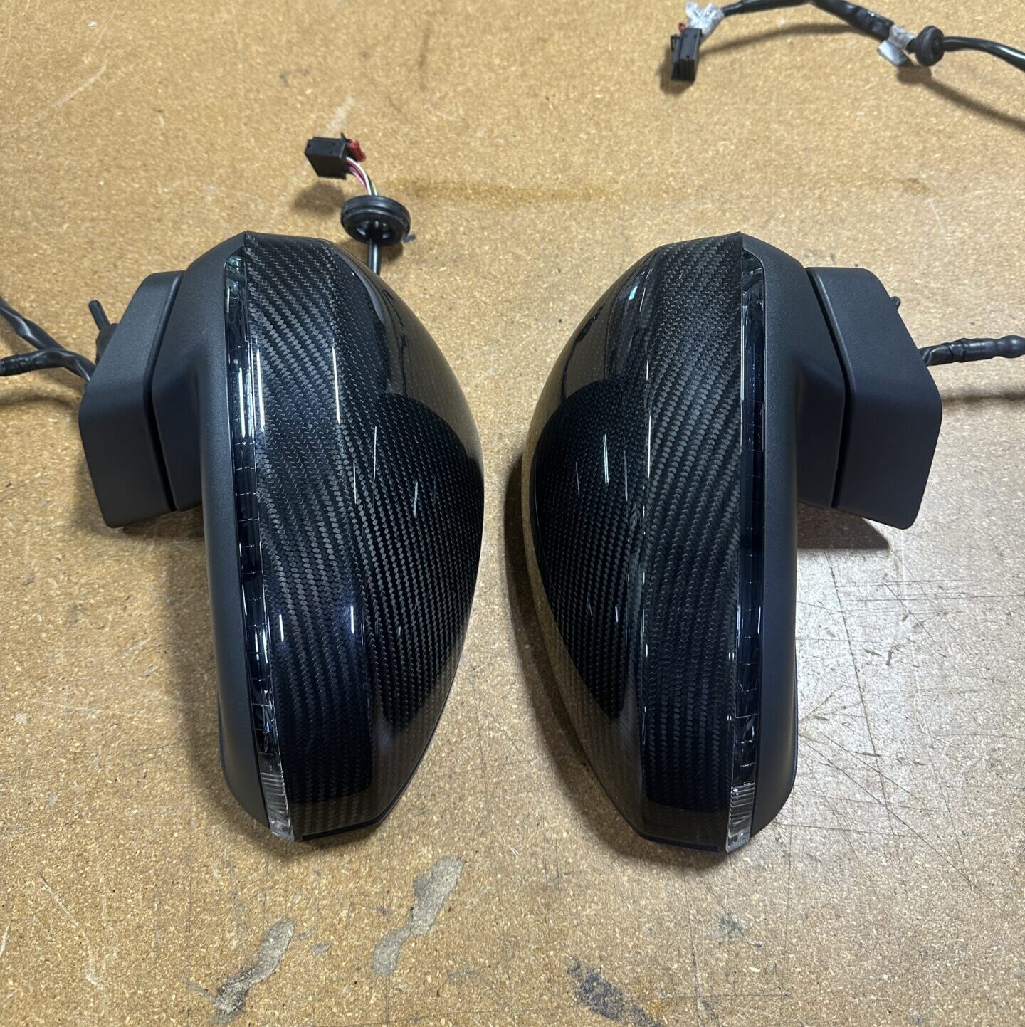 2017-2023 Audi R8 Carbon Fiber door mirrors - Pair - T1 Race Development